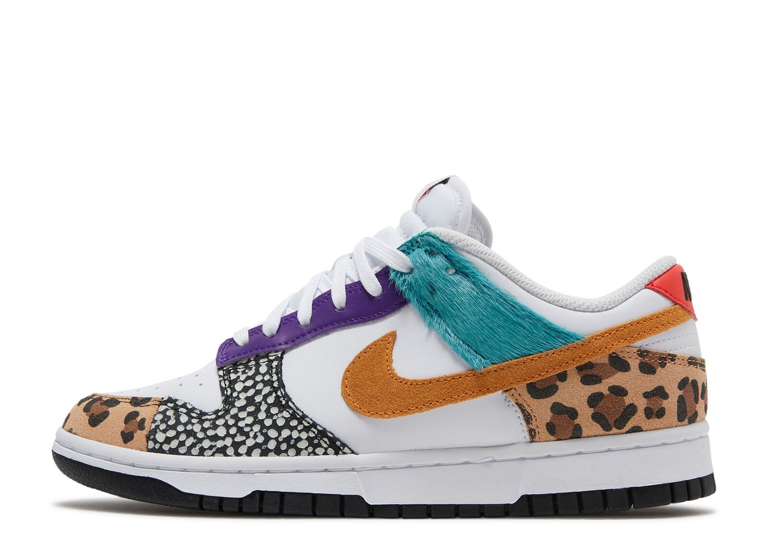 Wmns Dunk Low SE 'Safari Mix' - Nike - DN3866 100 - white/washed teal ...