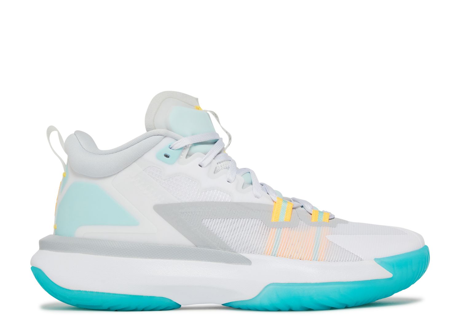 Jordan Zion 1 PF 'White Dynamic Turquoise' - Air Jordan - DA3129 101 ...