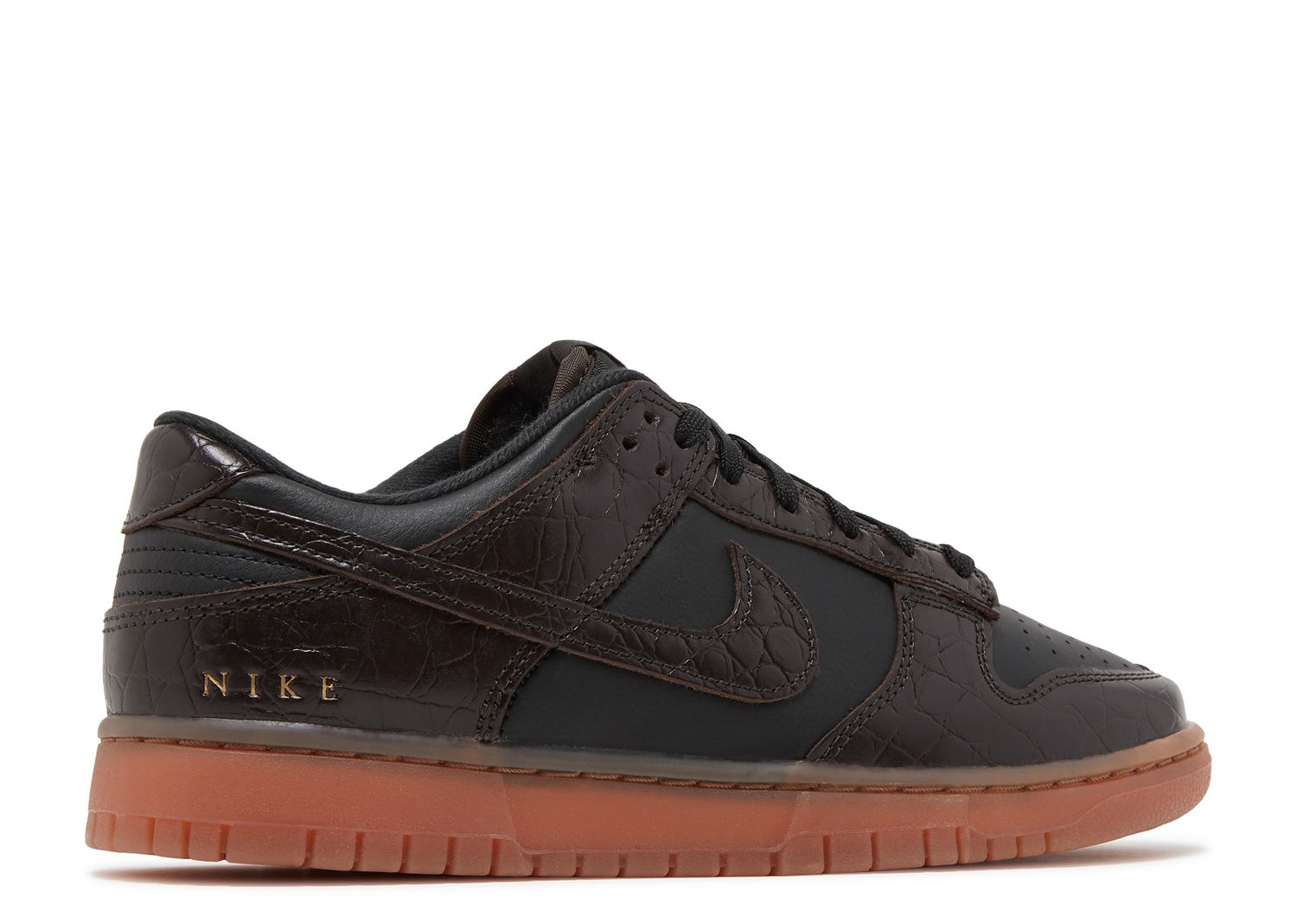Dunk Low SE 'Chocolate Croc' - Nike - DV1024 010 - black/velvet brown ...