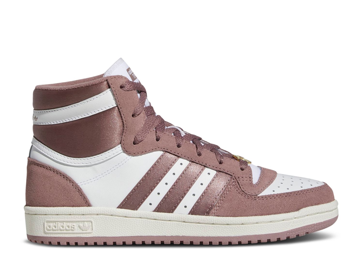 Wmns Top Ten RB 'White Mauve' - Adidas - HP9550 - cloud white/purple ...