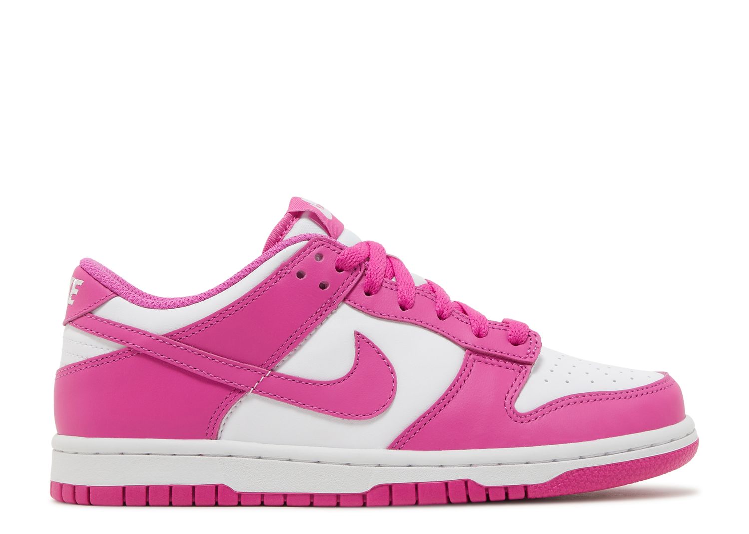 Dunk Low GS 'Active Fuchsia' - Nike - FJ0704 100 - white/active fuchsia ...