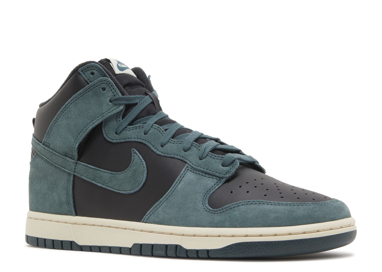 Dunk High Premium 'Faded Spruce' - Nike - DQ7679 002 - black/black ...