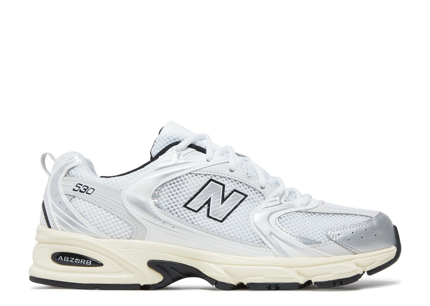 530 'White Metallic Silver' - New Balance - MR530TA - white/silver ...