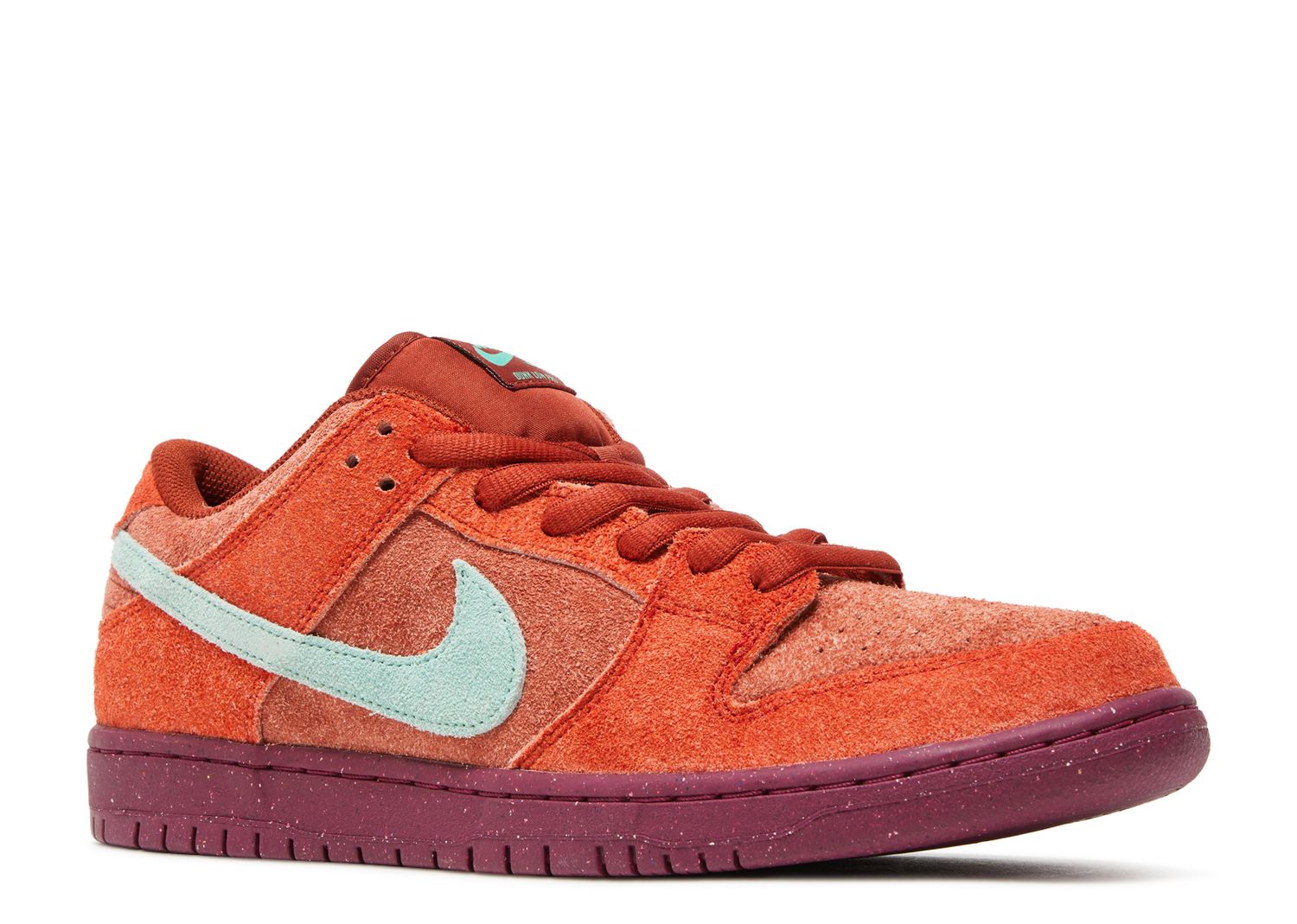 Dunk Low SB 'Mystic Red' - Nike - DV5429 601 - mystic red/emerald rise ...