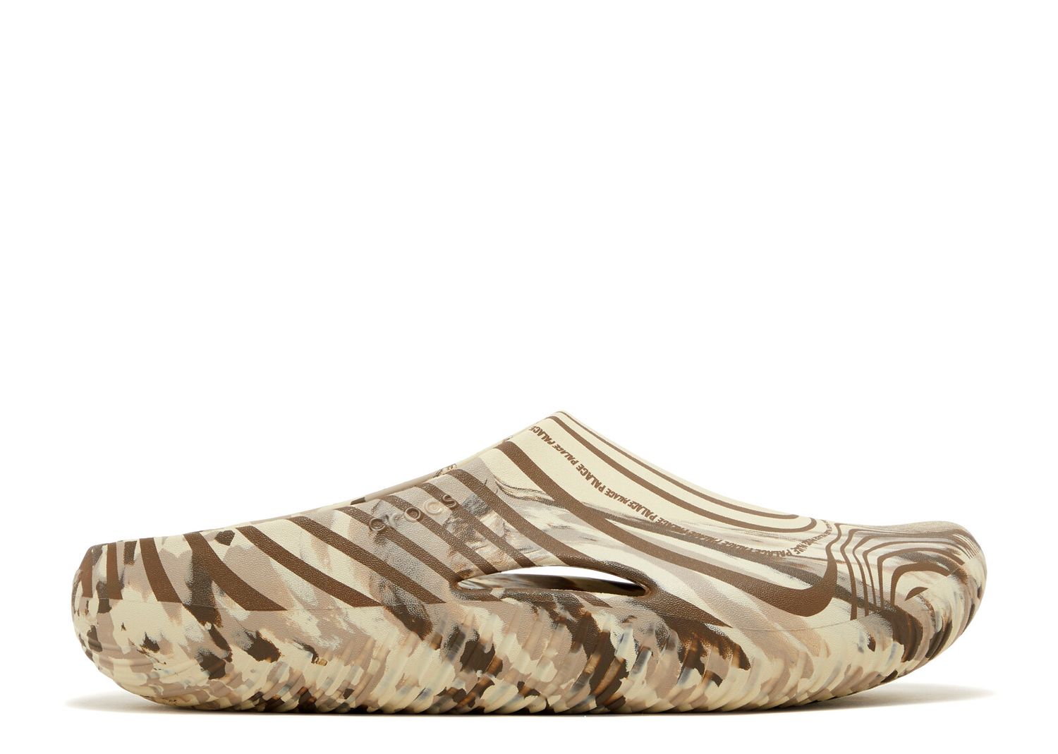 Palace X Mellow Slide 'Bone' - Crocs - 209383 2Y3 - bone/multi | Flight ...
