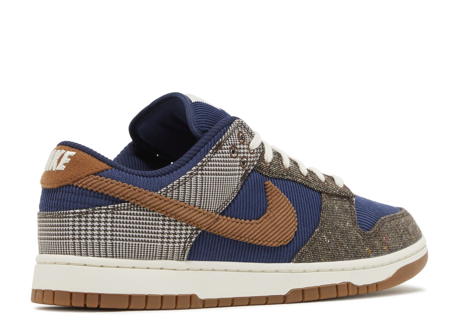 Dunk Low 'Tweed Corduroy' - Nike - FQ8746 410 - midnight navy/ale brown ...