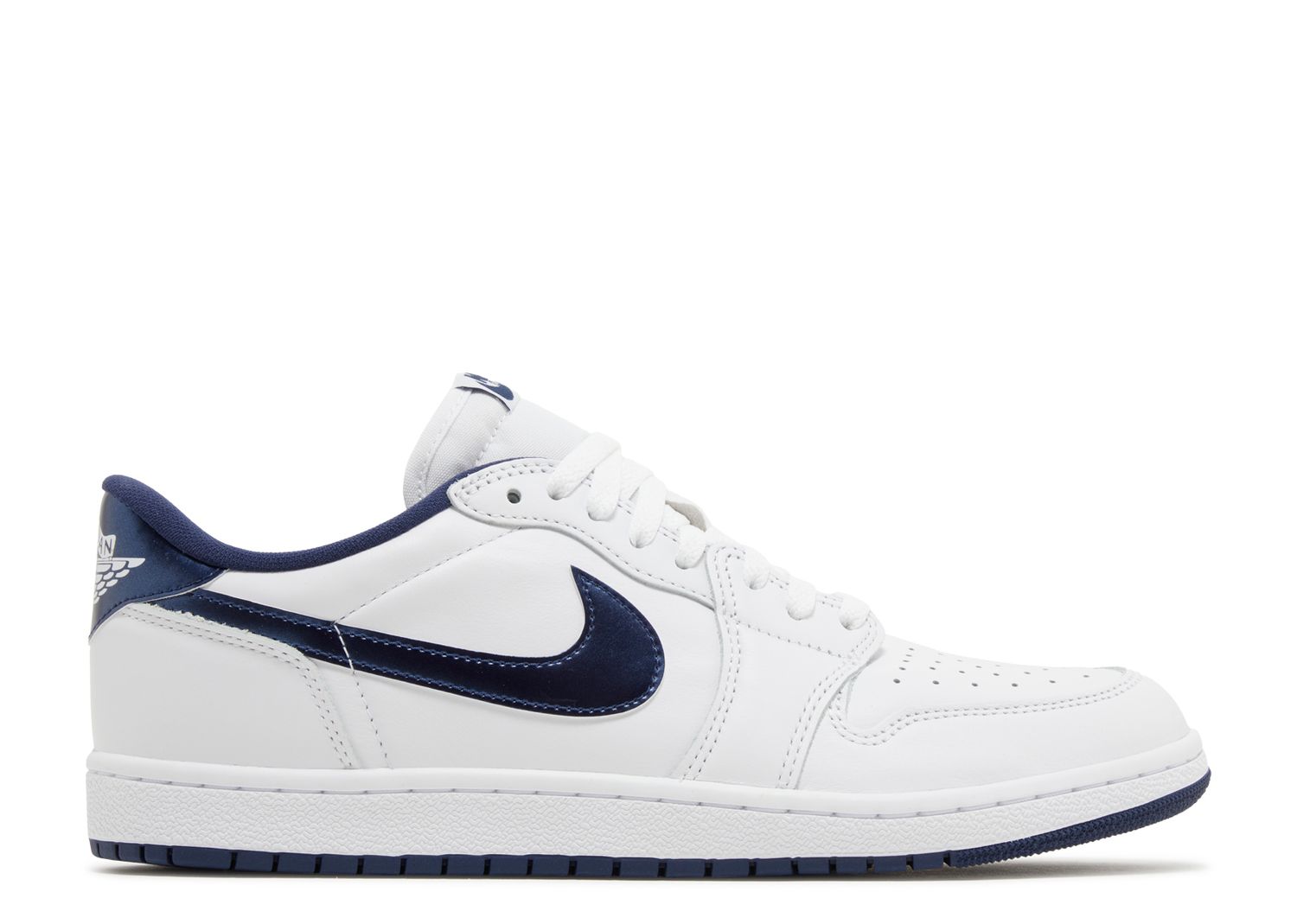 Air Jordan 1 Retro Low '85 OG 'Metallic Blue' - Air Jordan - FB9933 141 ...