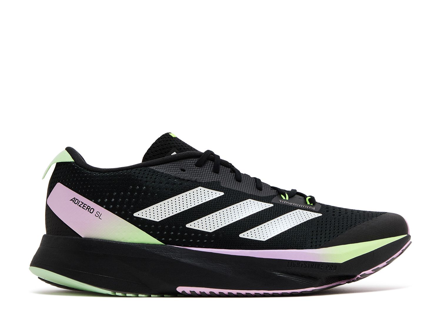 Adizero SL 'Black Green Spark' - Adidas - IG3334 - core black/zero ...