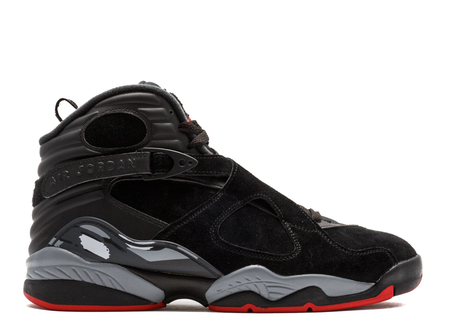 Air Jordan 8 Retro 'Bred' - Air Jordan - 305381 022 - black/gym red ...