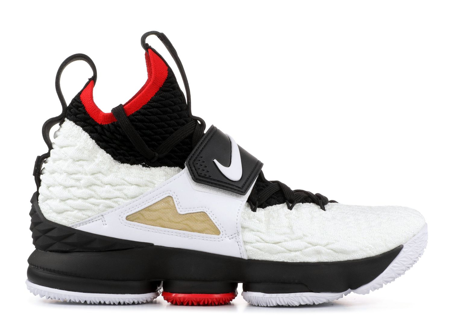 LeBron 15 'Diamond Turf' PE - Nike - AO9144 100 - white/black-sport red ...
