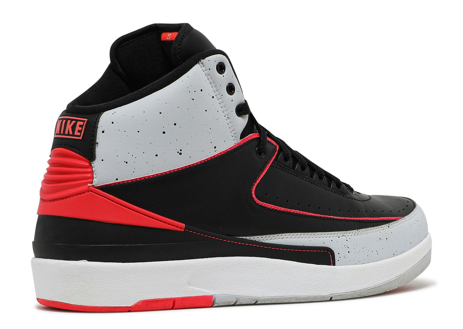 Air Jordan 2 Retro 'Infrared 23' - Air Jordan - 385475 023 - black ...