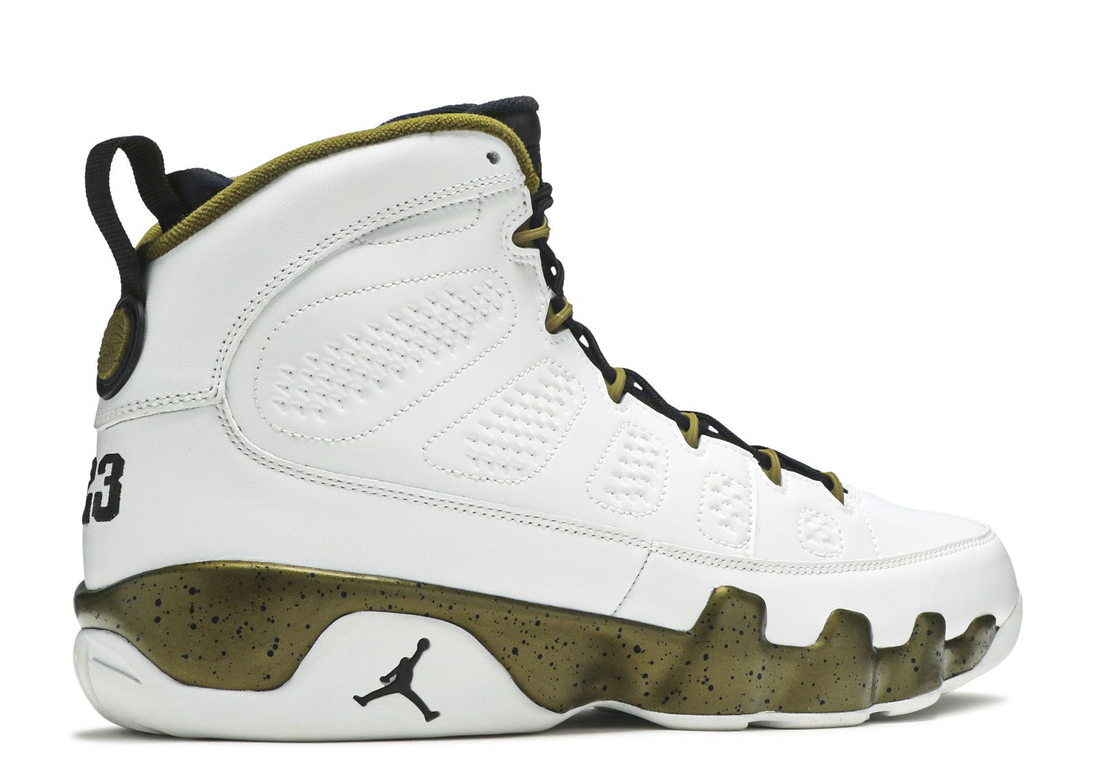 Air Jordan 9 Retro 'Statue' - Air Jordan - 302370 109 - white/black ...