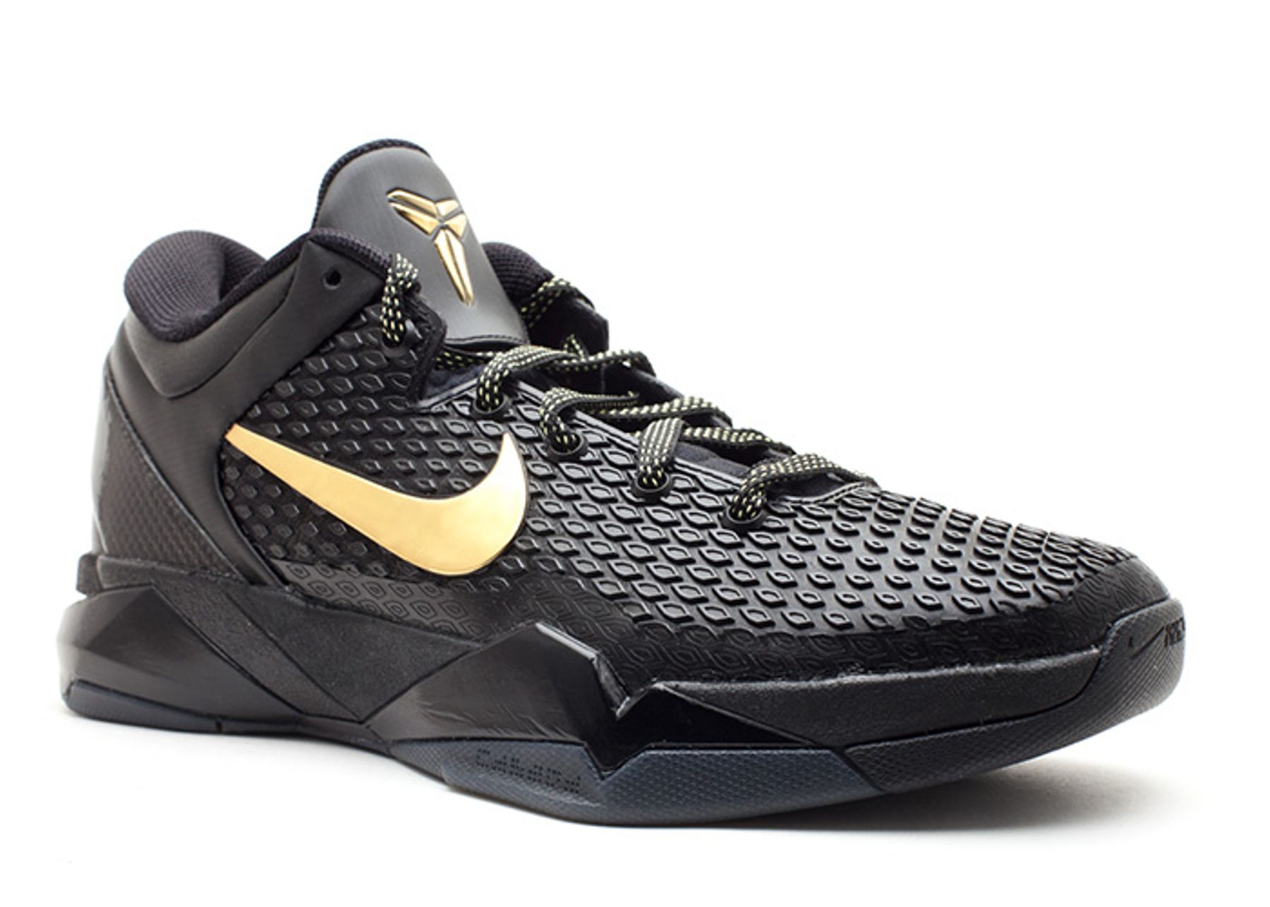 Zoom Kobe 7 System Elite 'Away' - Nike - 511371 001 - black/metallic ...