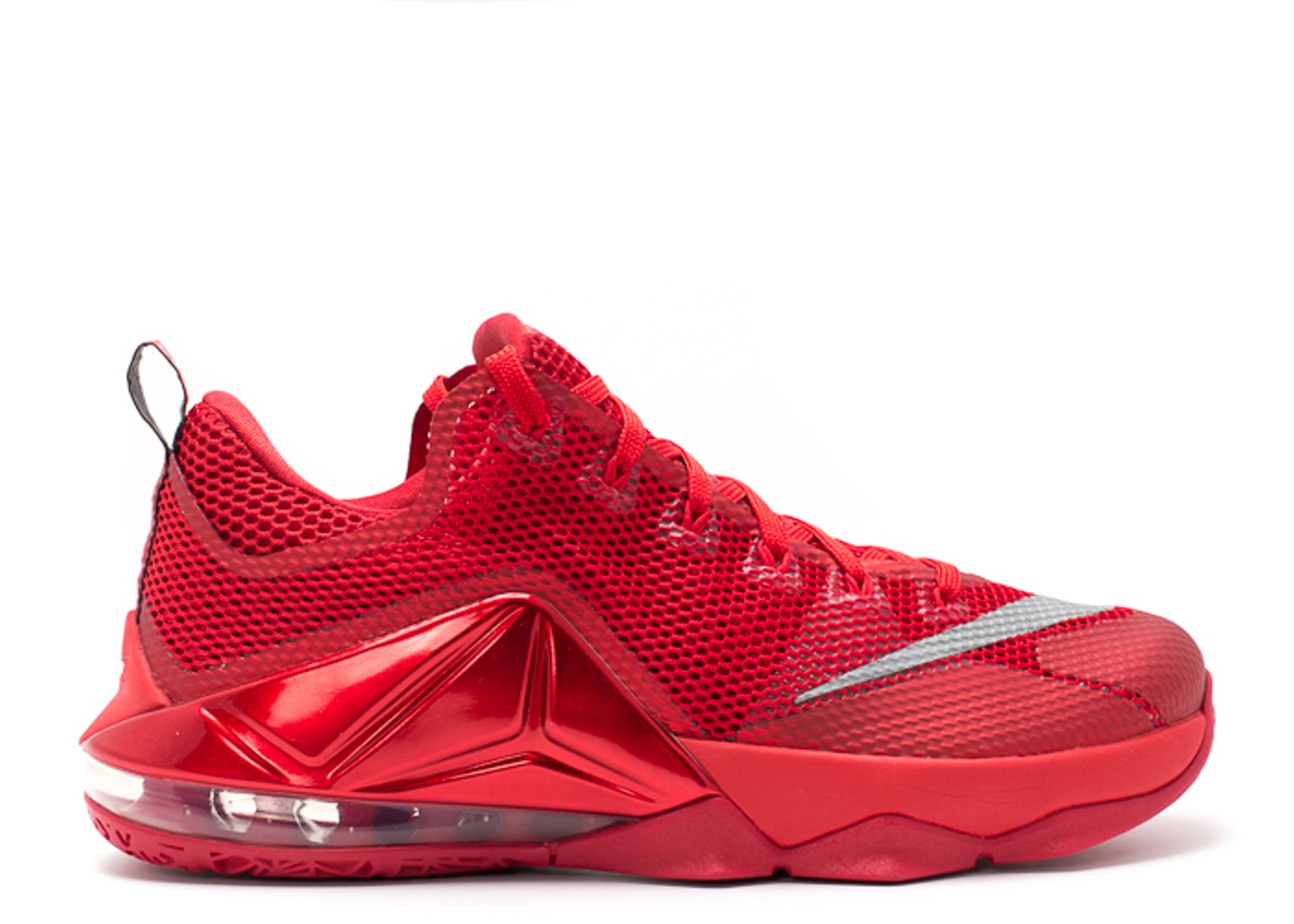 LeBron 12 Low 'University Red' - Nike - 724557 616 - university red ...