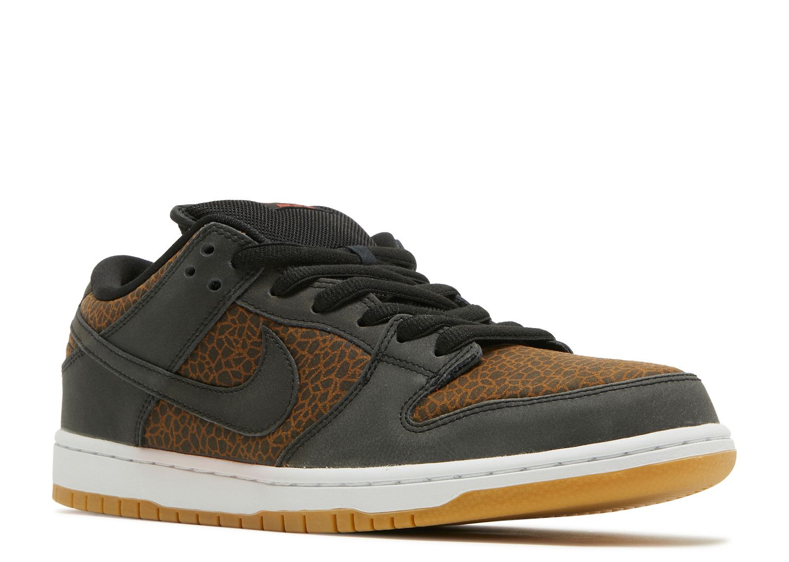 Dunk Low Premium SB 'Giraffe' - Nike - 313170 018 - black/ black/ team ...