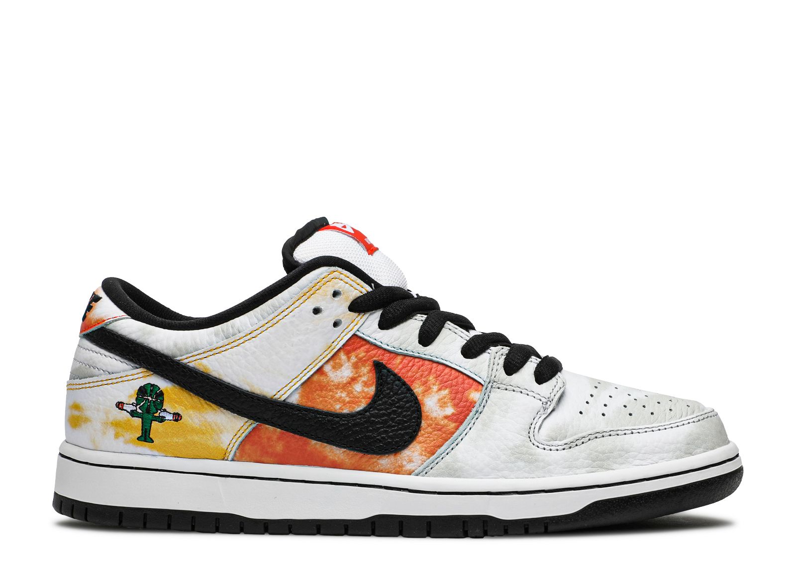Dunk Low SB 'Tie Dye Rayguns' 2019 - Nike - BQ6832 101 - white/orange ...