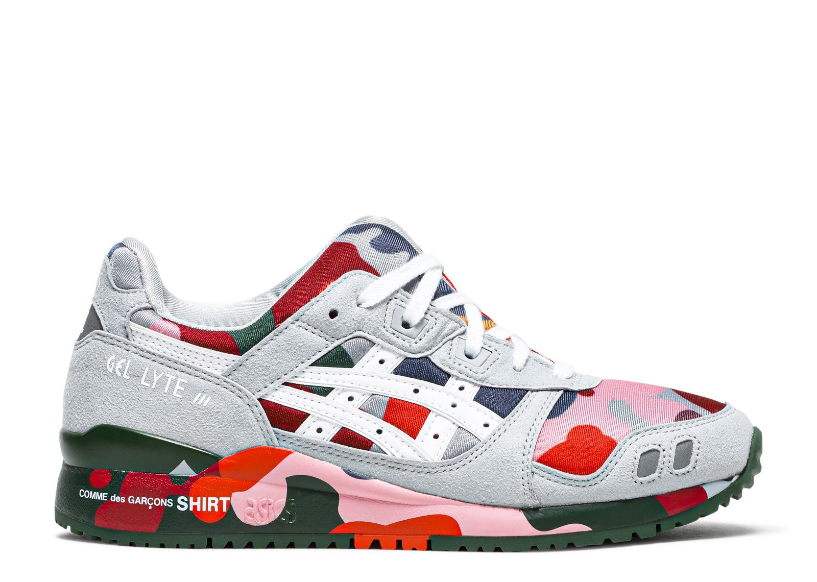 Comme Des Garçons SHIRT X Gel Lyte 3 'Colorful Camo' - ASICS - 1201A132 ...