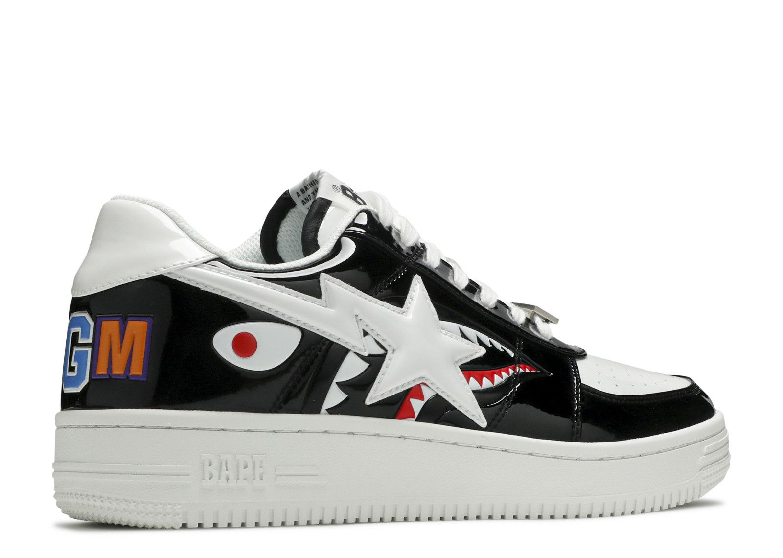 Bapesta Low M1 'Shark Face Black' - BAPE - 1G80191009 BLK - black ...