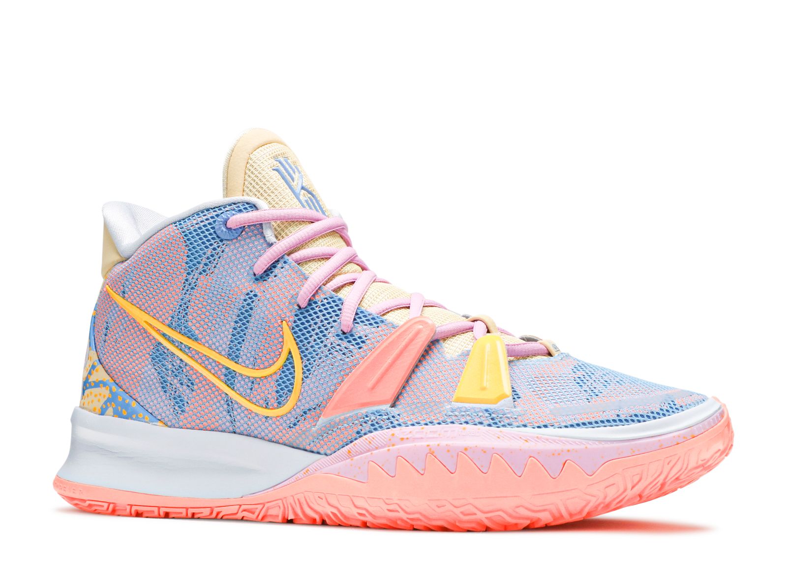 Kyrie 7 Preheat 'Expressions' - Nike - DC0588 003 - ghost/laser orange ...