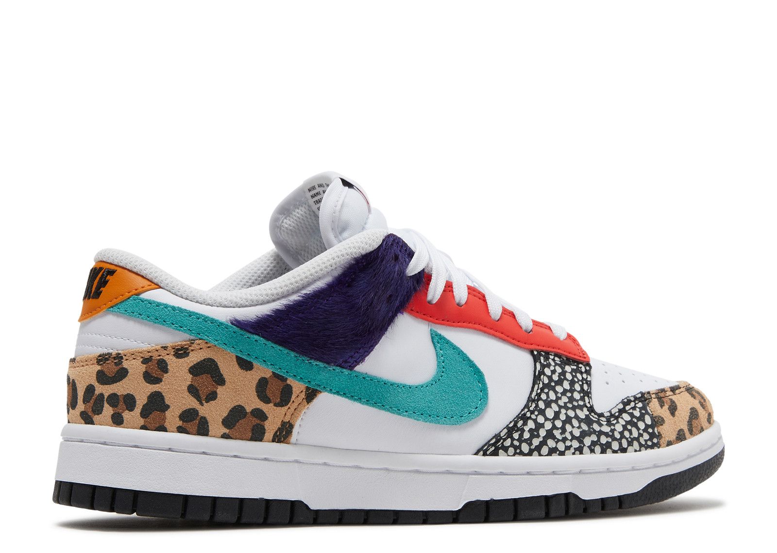 Wmns Dunk Low SE 'Safari Mix' - Nike - DN3866 100 - white/washed teal ...