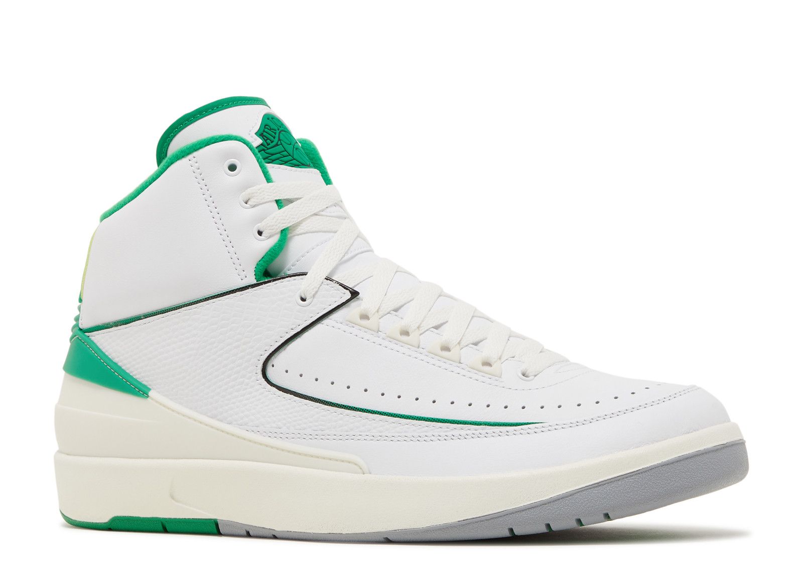 Air Jordan 2 Retro 'Lucky Green' - Air Jordan - DR8884 103 - white ...