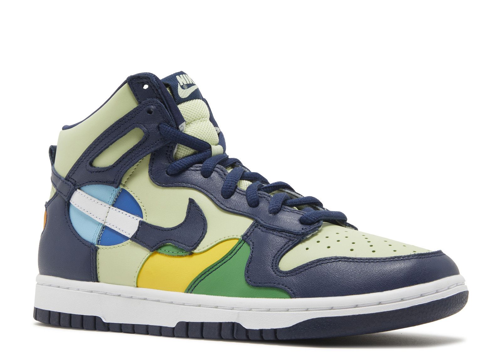 Wmns Dunk High 'See Through' - Nike - DQ7575 300 - pistachio/midnight ...