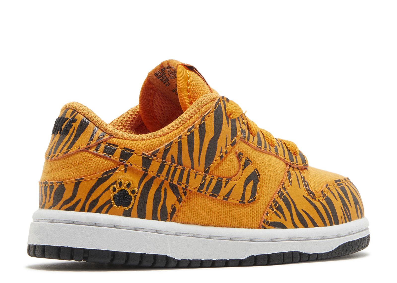 Dunk Low Next Nature TD 'Tiger Stripes' - Nike - DZ5634 800 - kumquat ...