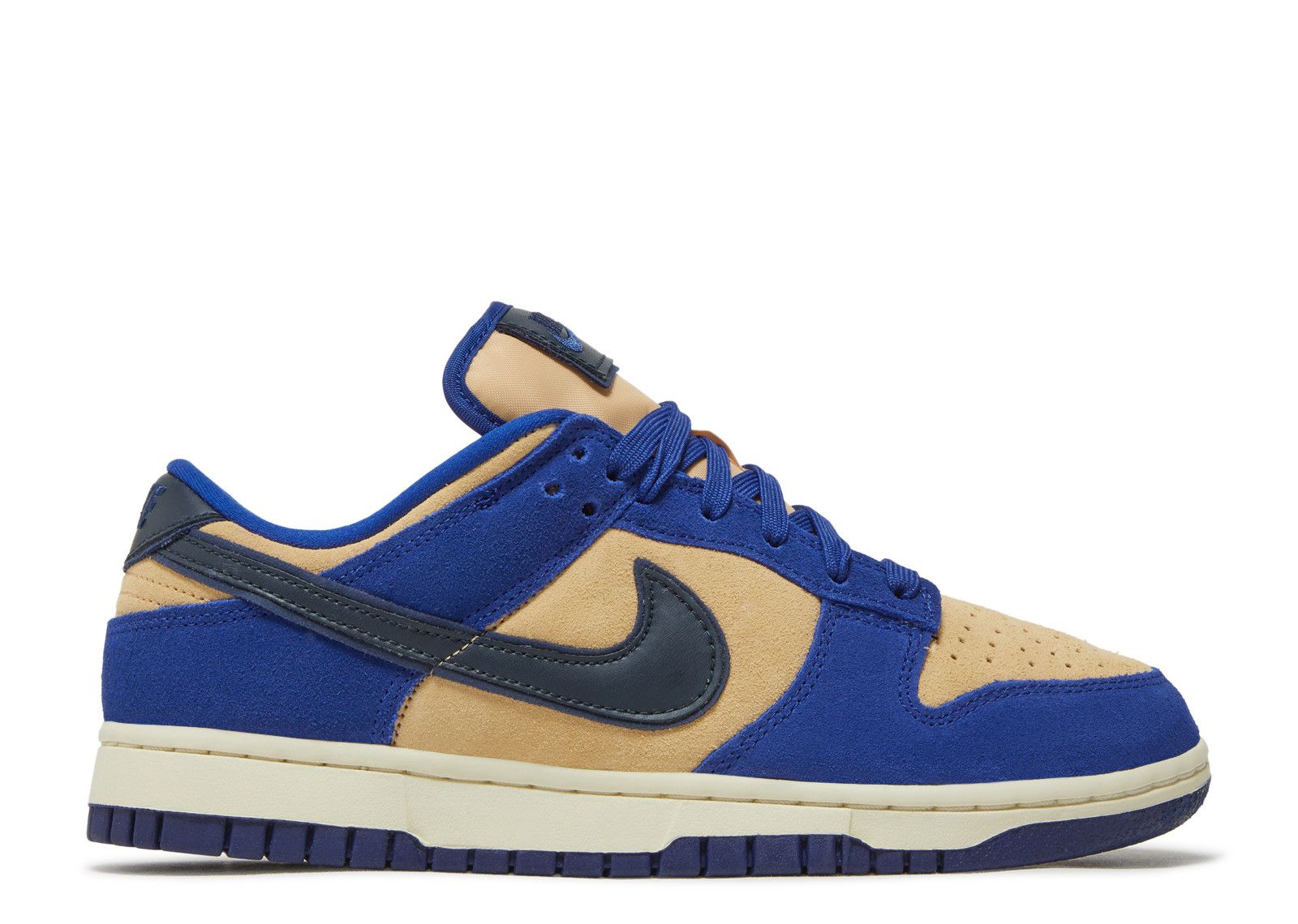 Wmns Dunk Low LX 'Blue Suede' - Nike - DV7411 400 - deep royal blue ...