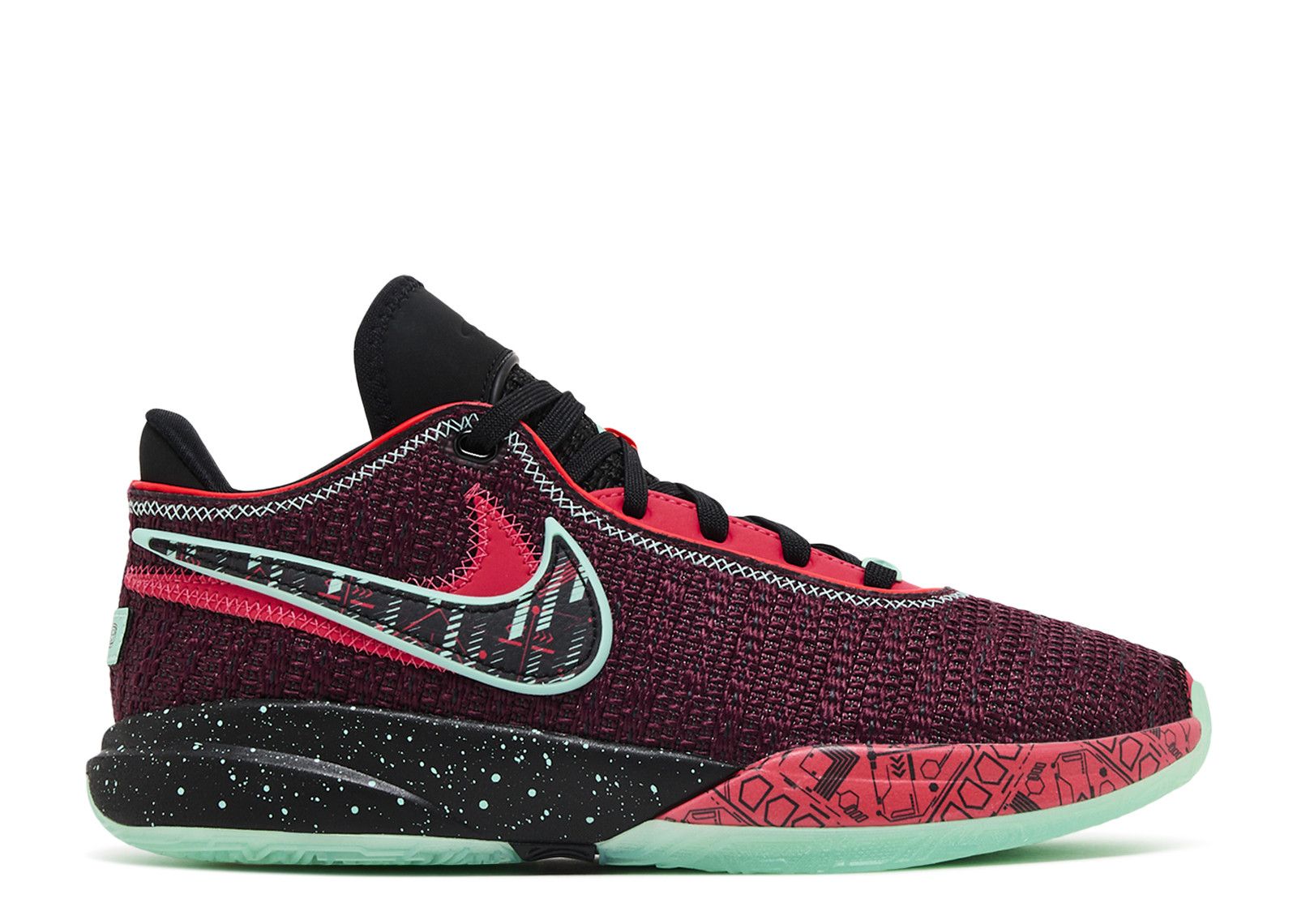 LeBron 20 SE GS 'Night Maroon' - Nike - FB8974 600 - night maroon/multi ...