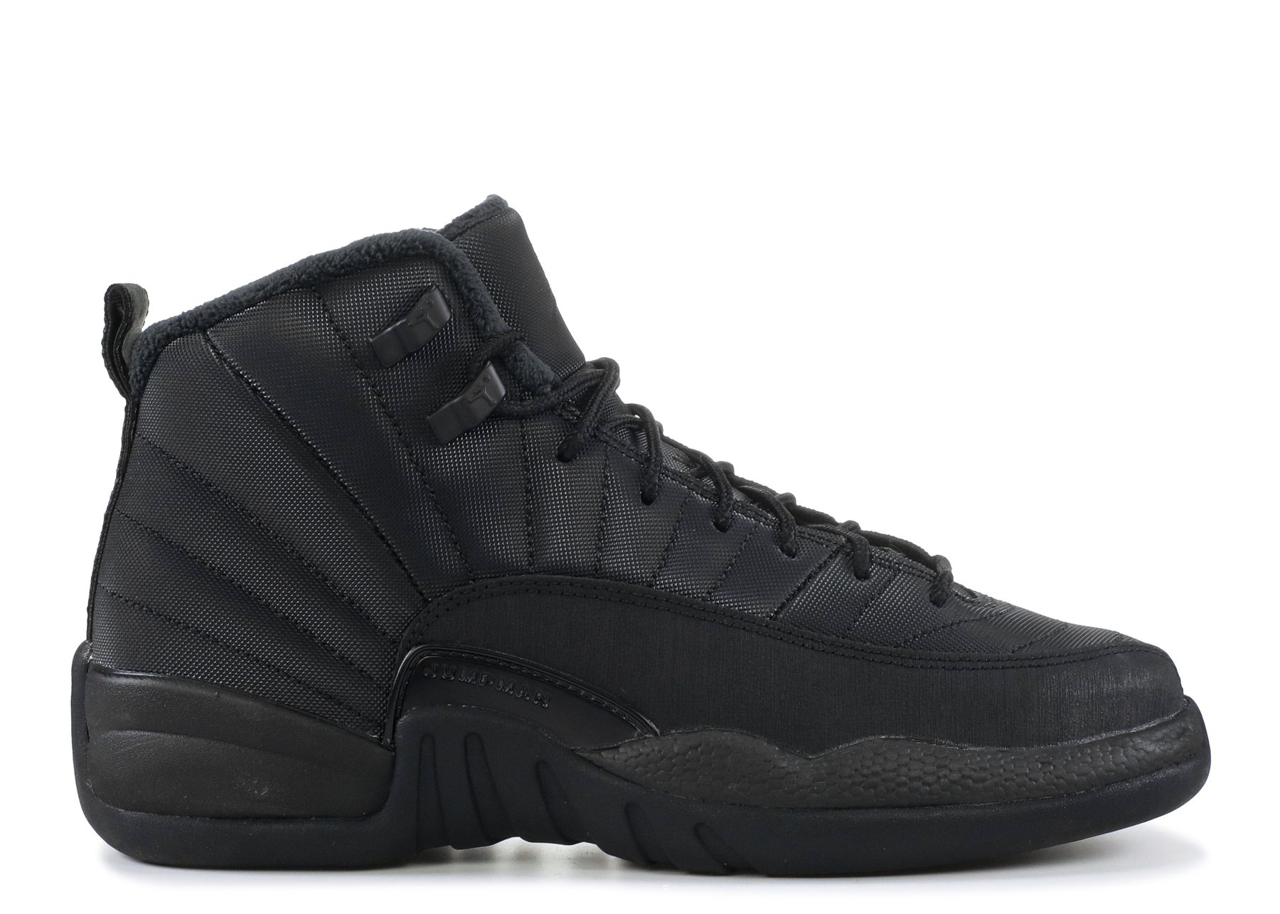 Air Jordan 12 Retro Winterized GS 'Triple Black' - Air Jordan - BQ6852 ...