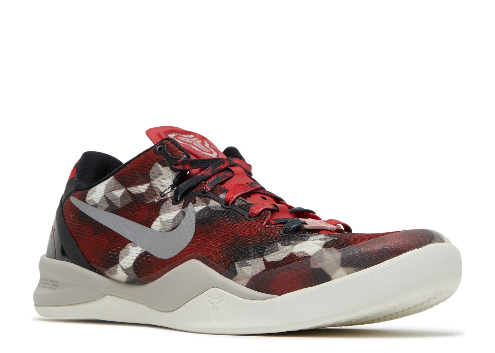 Kobe 8 'Milk Snake' - Nike - 555035 601 - university red/sail/noble red ...