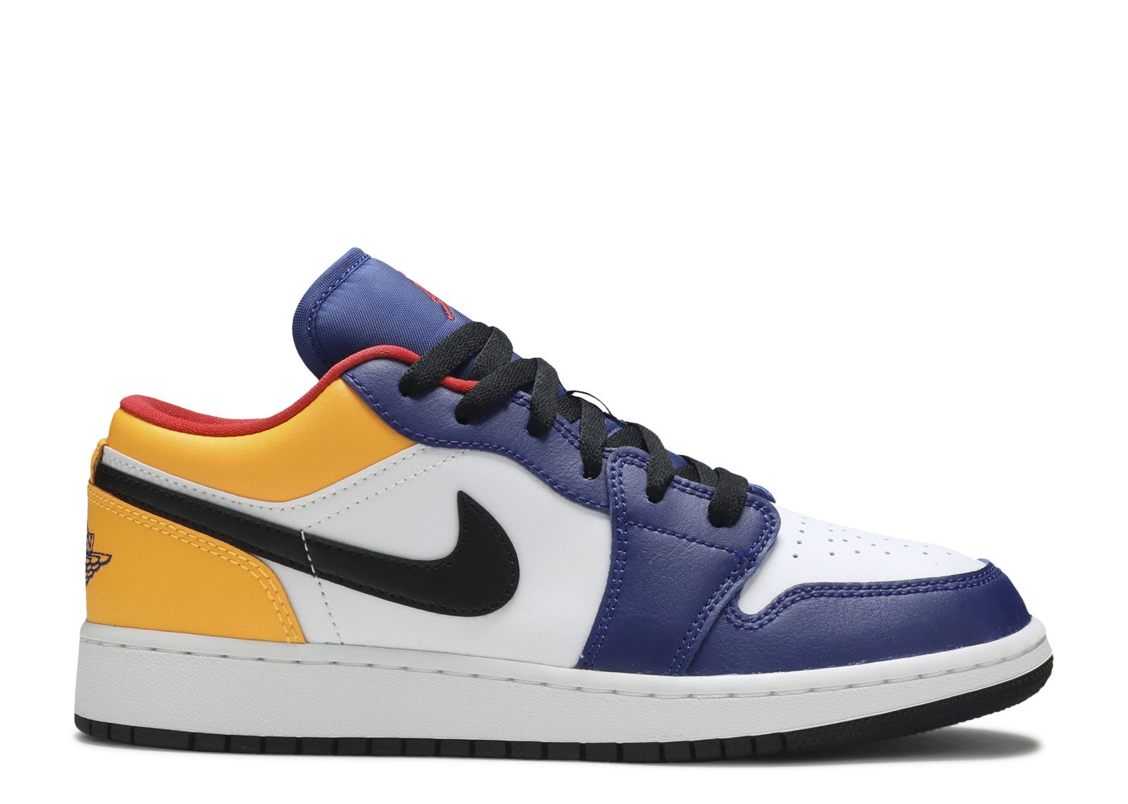 Air Jordan 1 Low GS 'Royal Yellow' - Air Jordan - 553560 123 - white ...