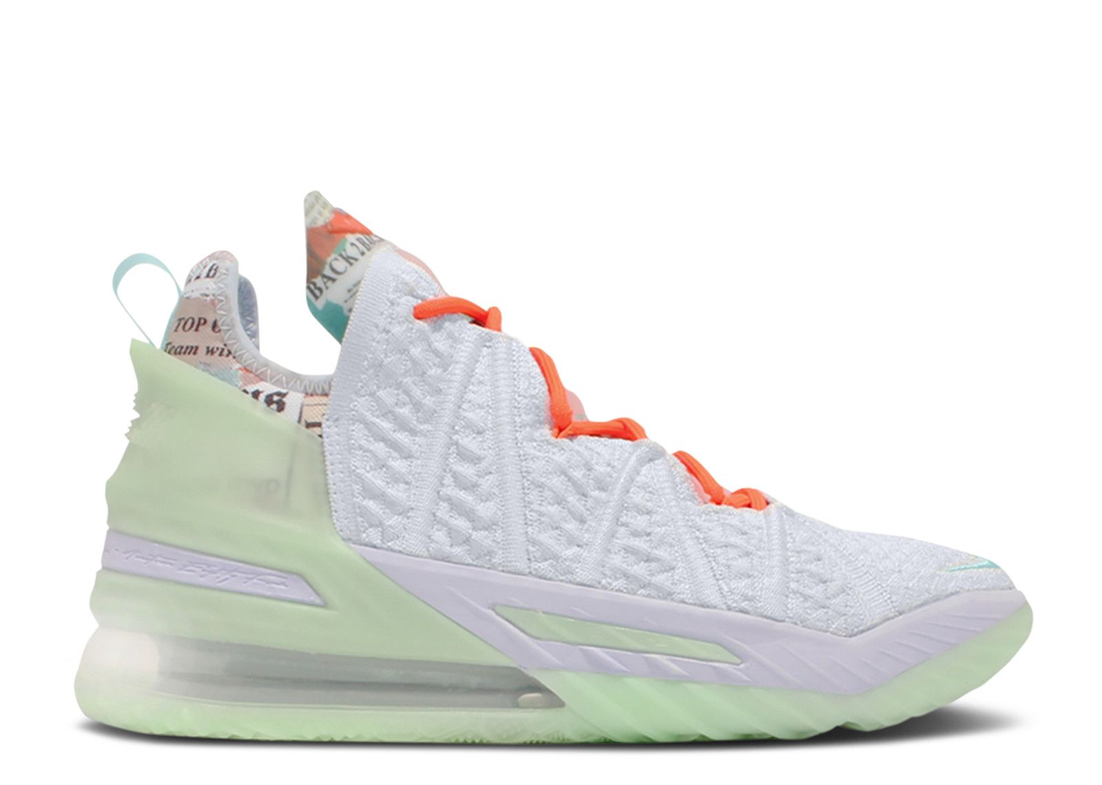 Diana Taurasi X LeBron 18 EP 'G.O.A.T.' - Nike - CQ9284 401 - blue tint ...
