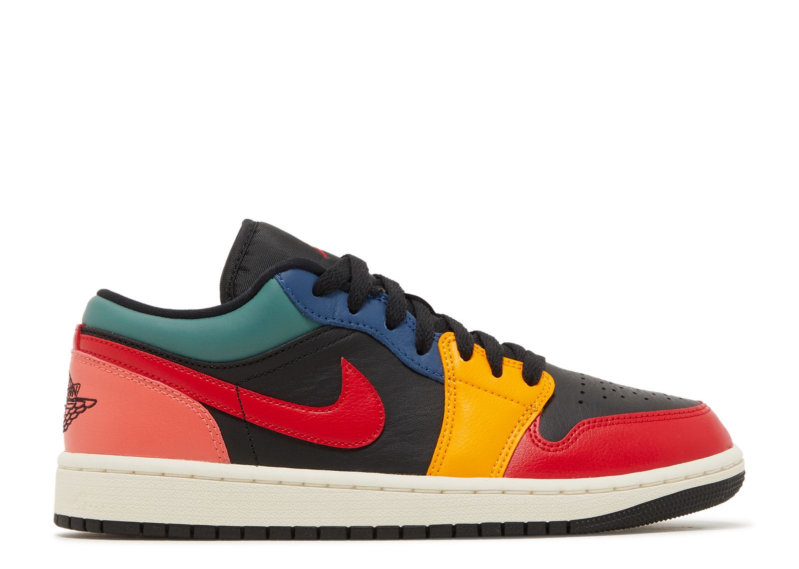 Wmns Air Jordan 1 Low SE 'Black Multi Color' - Air Jordan - DN3739 060 ...