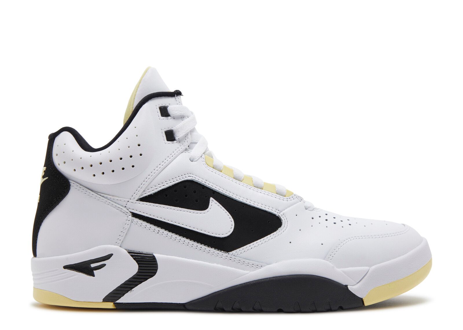 Air Flight Lite Mid 'White Black Lemon' - Nike - DV0824 100 - white ...