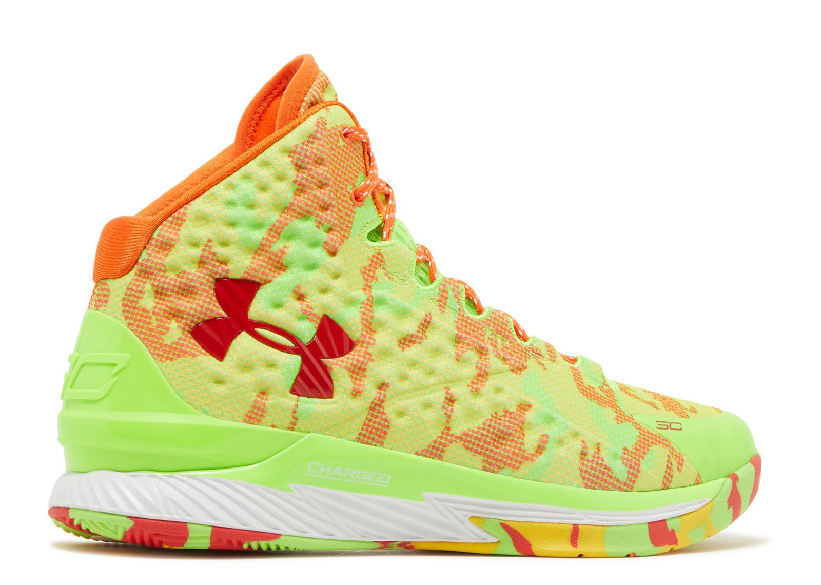 Sour Patch Kids X Curry 1 Retro 'Candy Reign' 2022 - Under Armour - 3026196 300 - hyper green ...