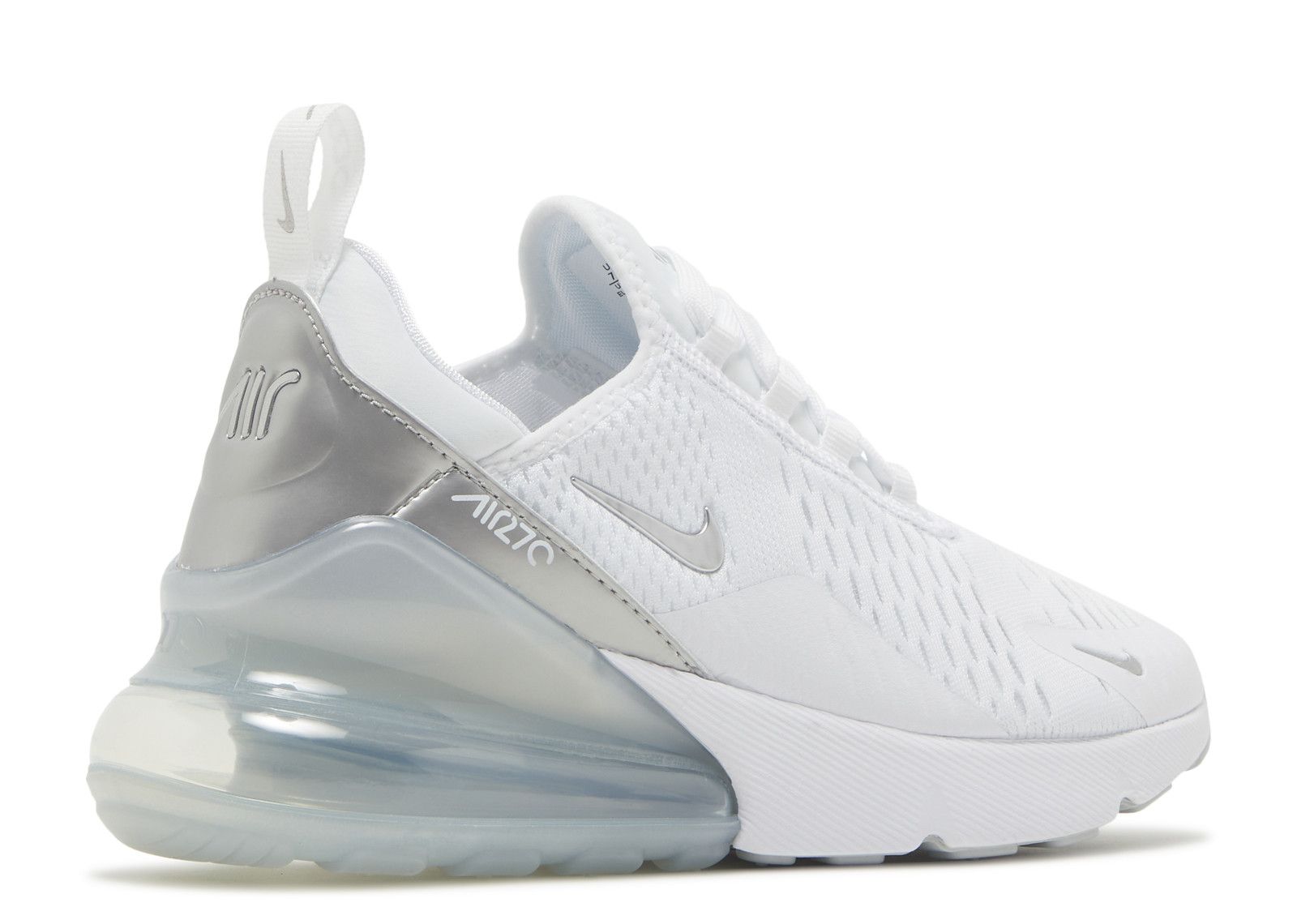 Wmns Air Max 270 'White Pure Platinum' - Nike - DX0114 100 - white/pure ...