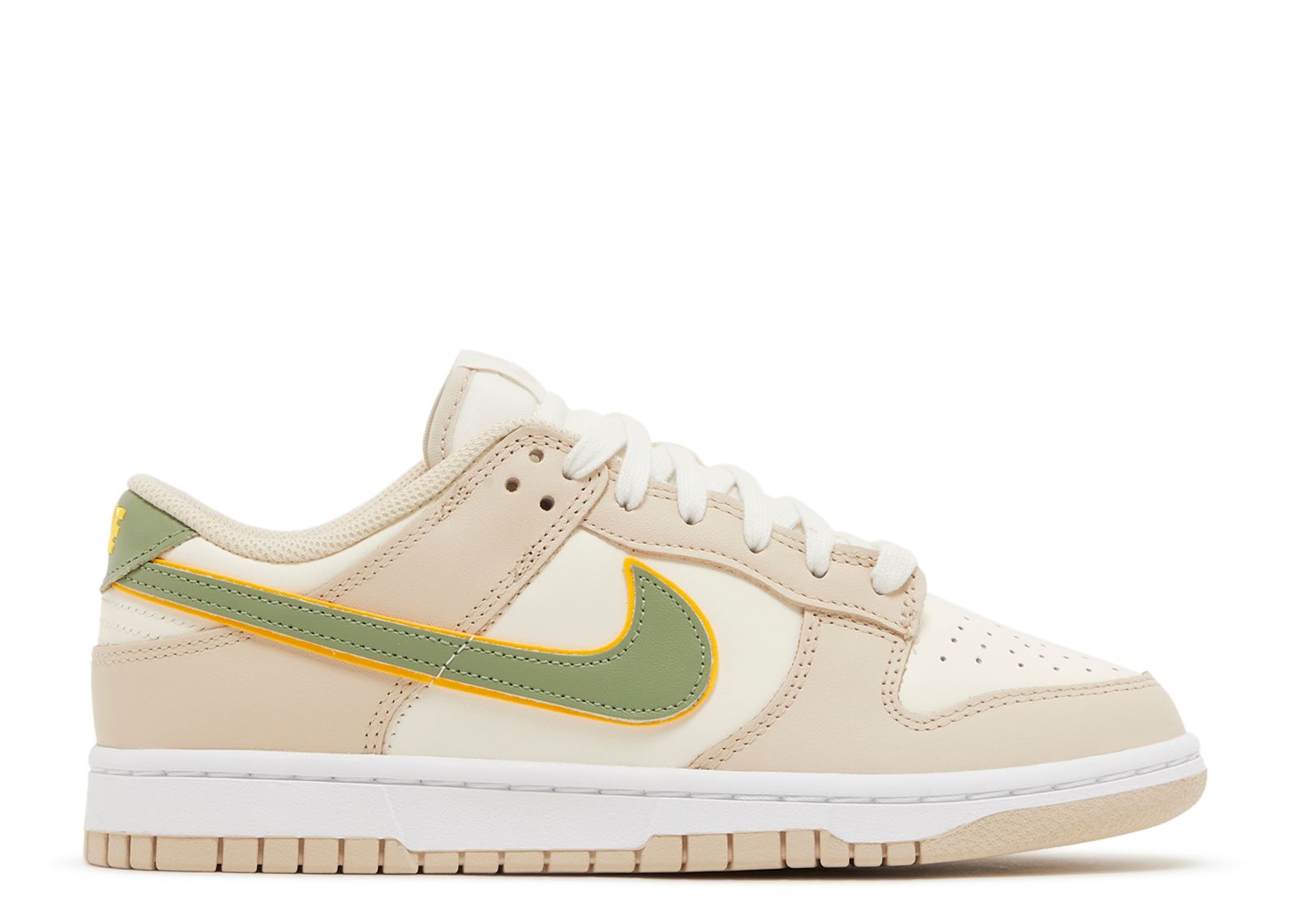 Wmns Dunk Low 'Pale Ivory Oil Green' - Nike - FQ6869 131 - pale ivory ...