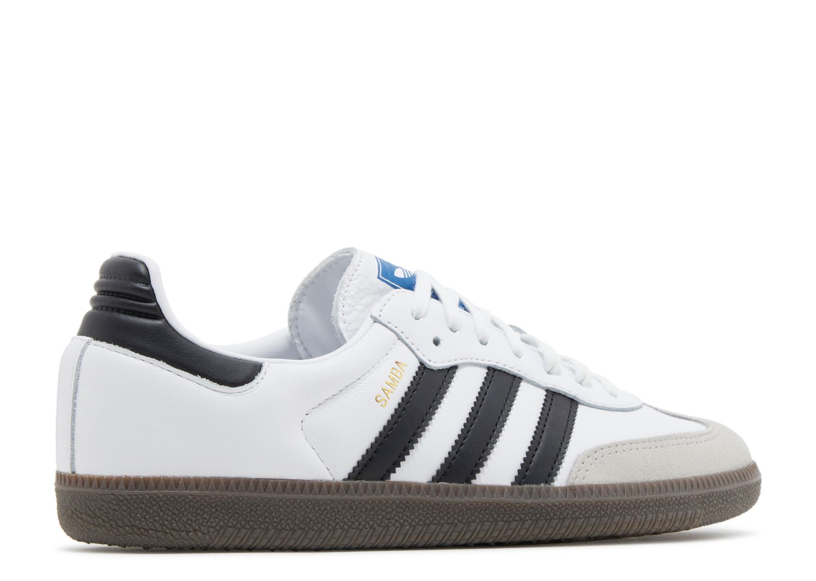 Samba OG J 'White Black Gum' - Adidas - IE3675 - cloud white/core black ...