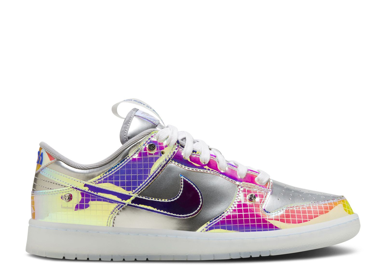 Dunk Low 'Be True To Your DNA Silver' - Nike - FN8882 001 - metallic ...