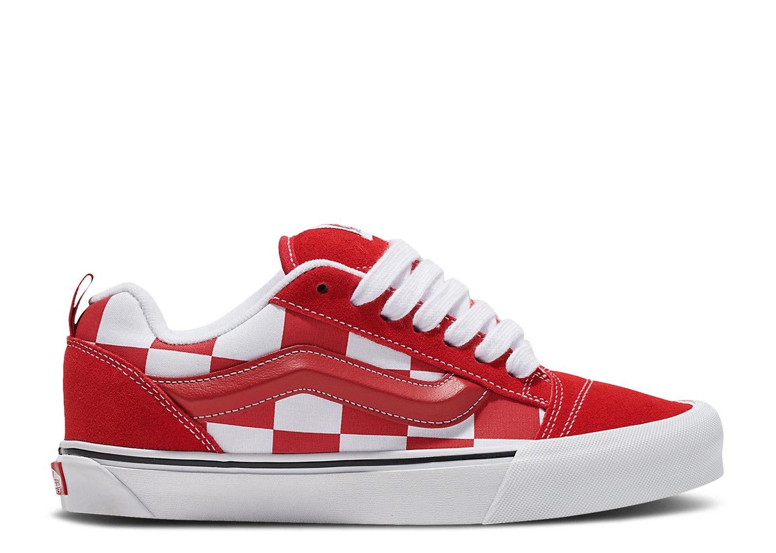 Knu Skool 'Mega Check Red' - Vans - VN0009QCRED - mega check red ...