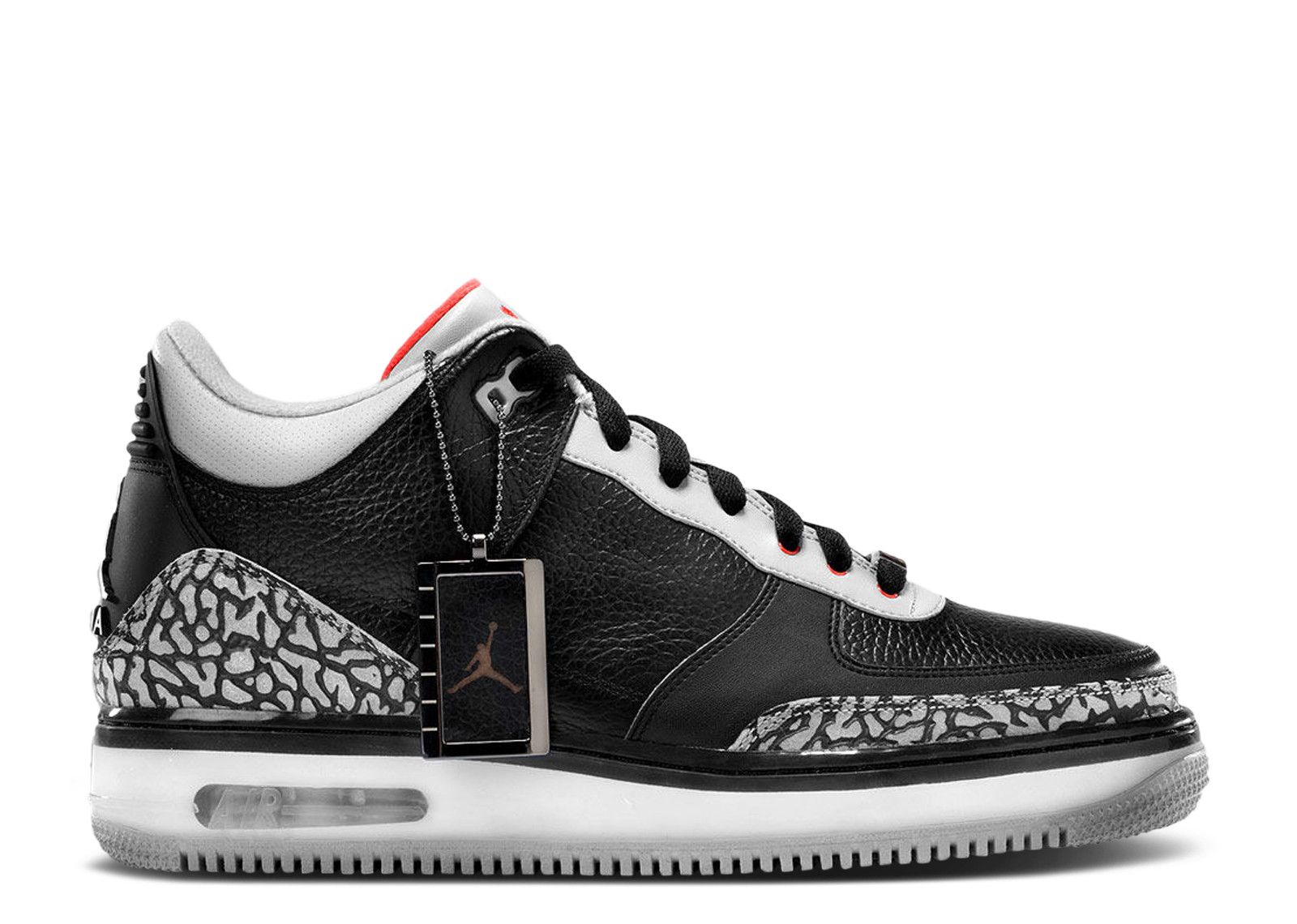 Air Jordan Fusion 3 'Black Cement' - Air Jordan - 323626 061 - black ...