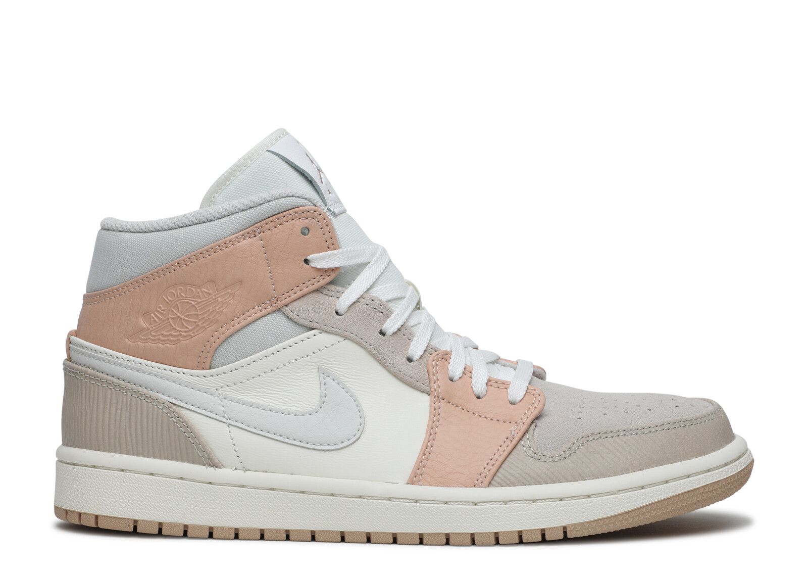 Air Jordan 1 Mid 'Milan' - Air Jordan - CV3044 100 - sail/light bone ...