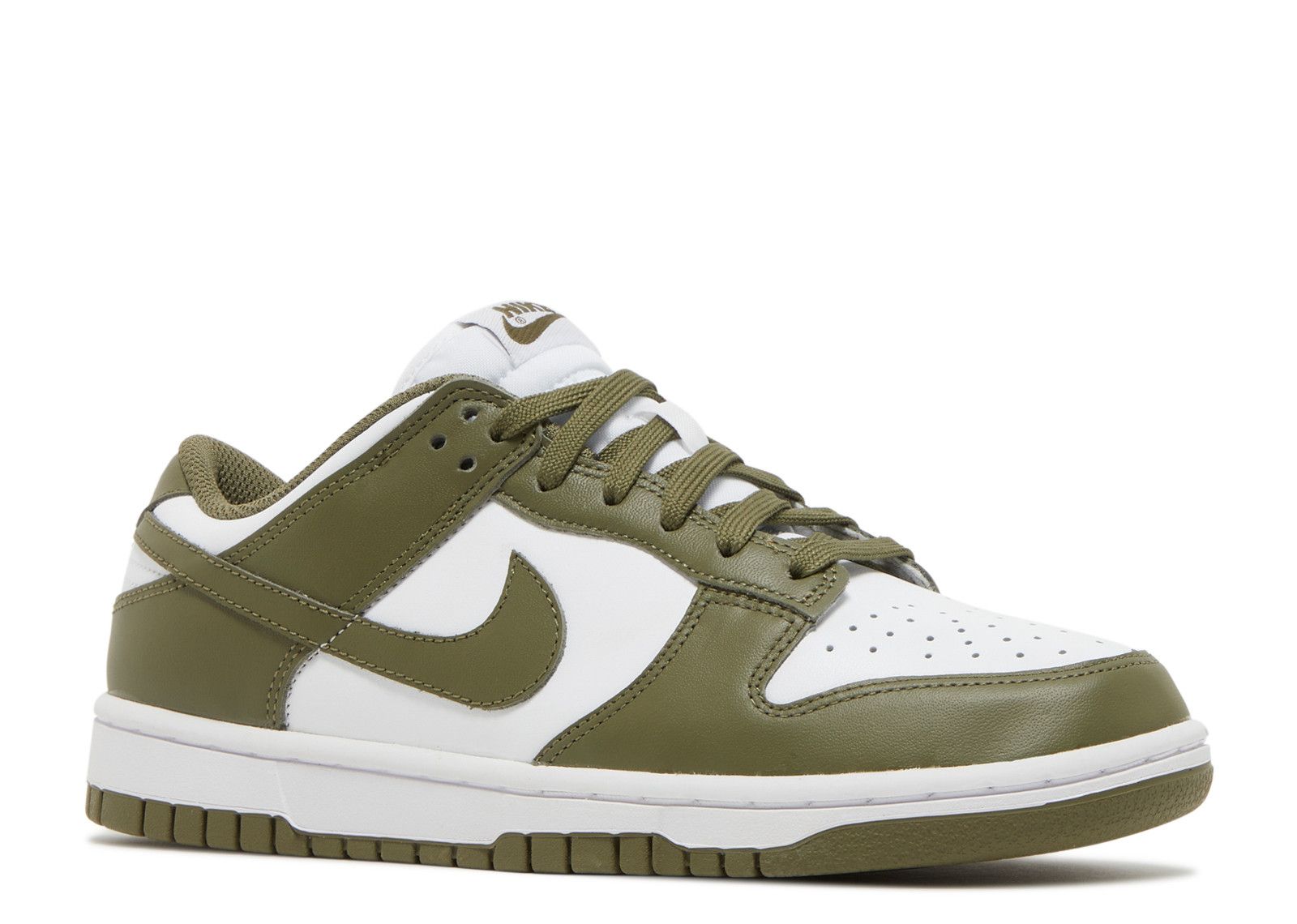 Wmns Dunk Low 'Medium Olive' - Nike - DD1503 120 - white/medium olive ...