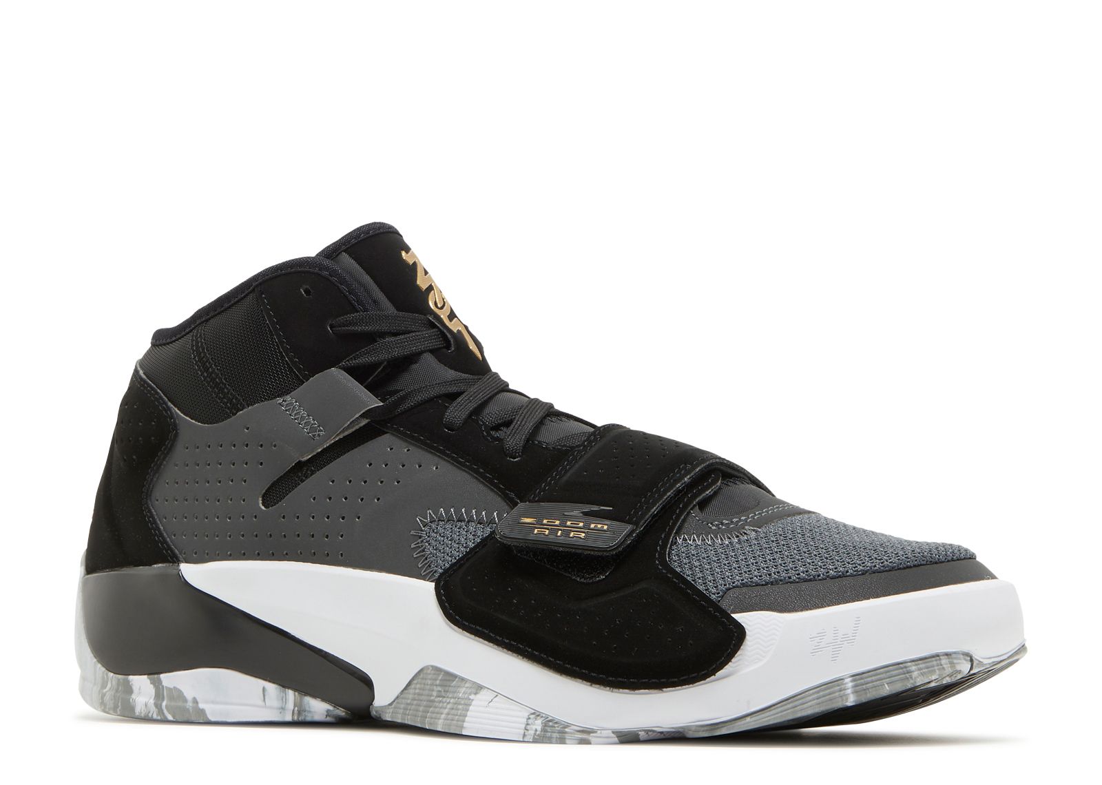 Jordan Zion 2 TB 'Black Metallic Gold' - Air Jordan - DQ7688 001 ...