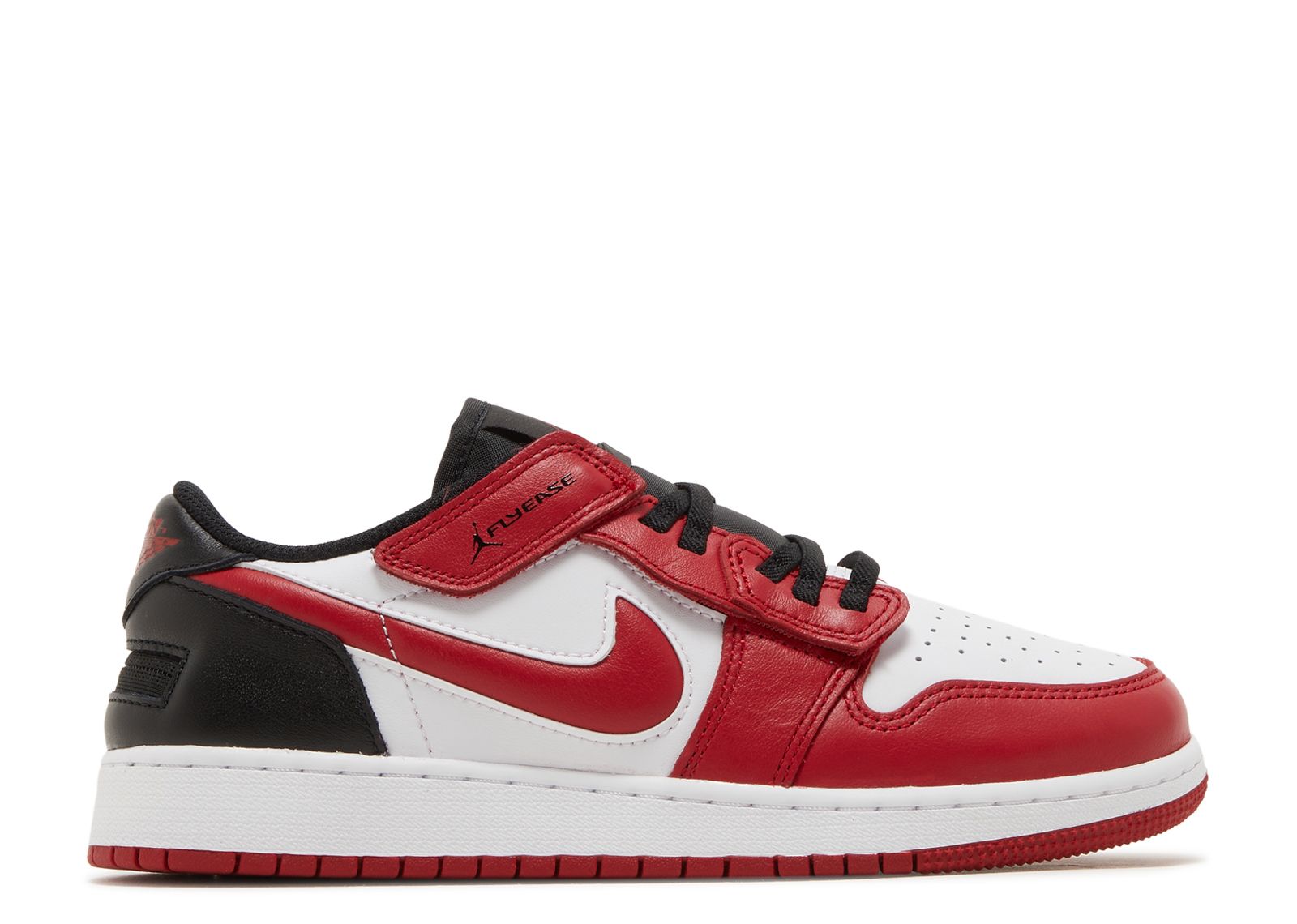 Air Jordan 1 Low FlyEase GS 'White Gym Red' - Air Jordan - DN4639 163 ...