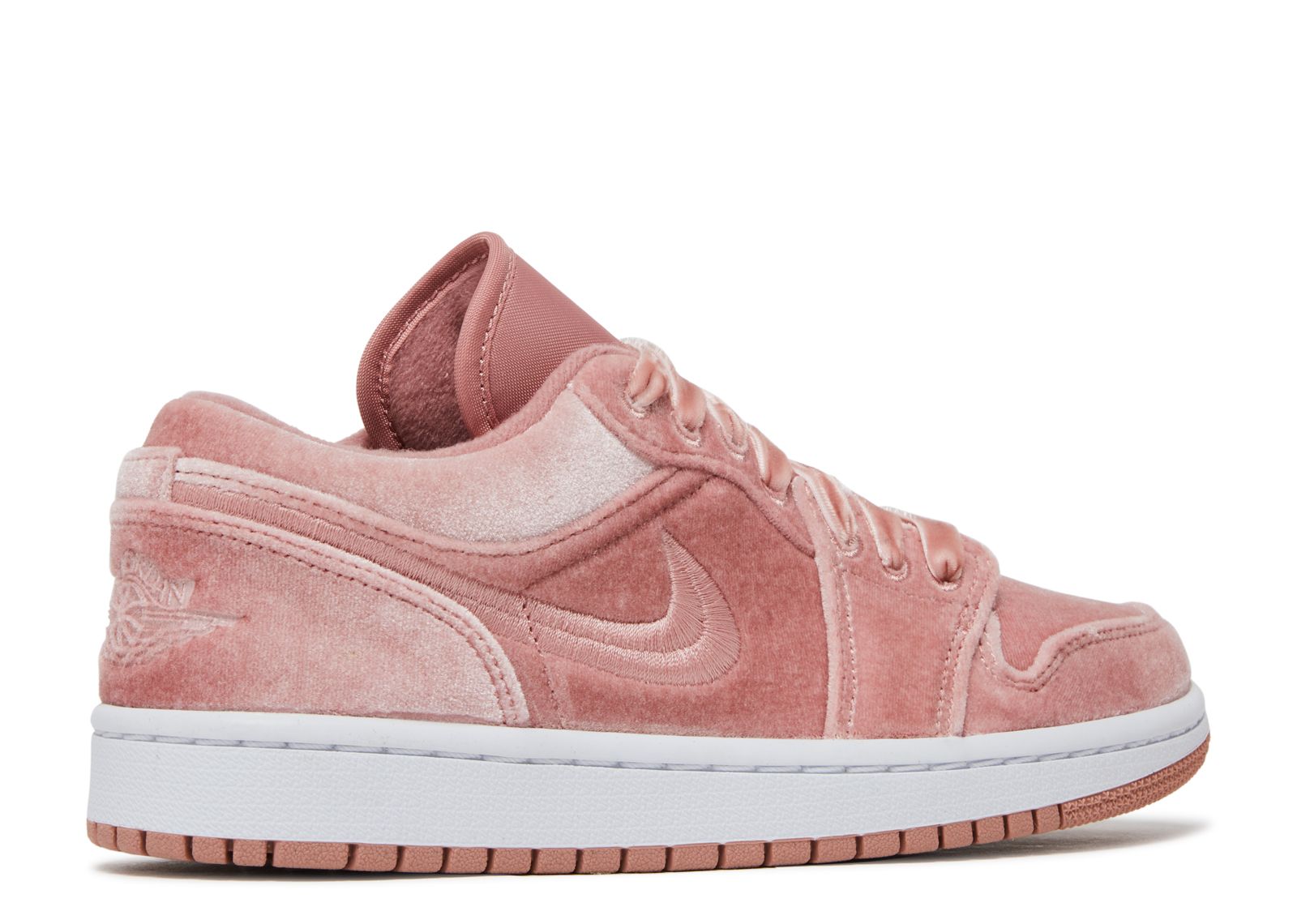 Wmns Air Jordan 1 Low SE 'Pink Velvet' - Air Jordan - DQ8396 600 - rust ...