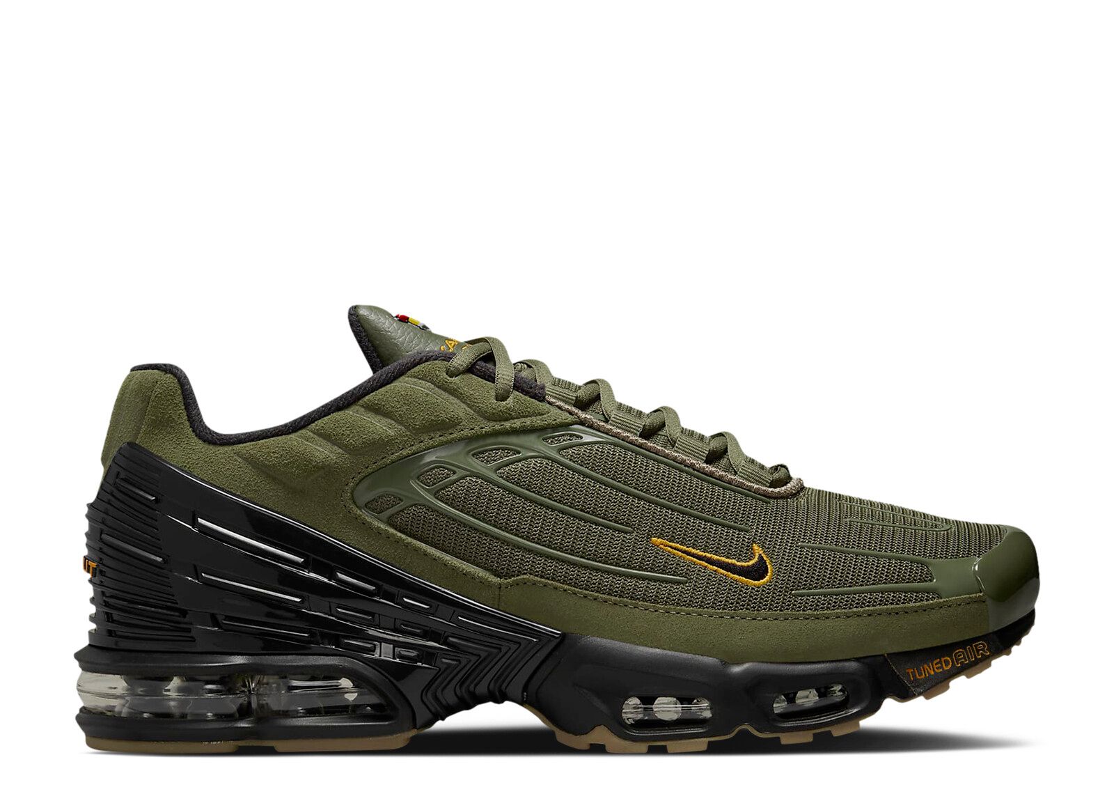 Air Max Plus 3 'Medium Olive Gum' - Nike - DZ4502 200 - medium olive/university gold/gum light ...