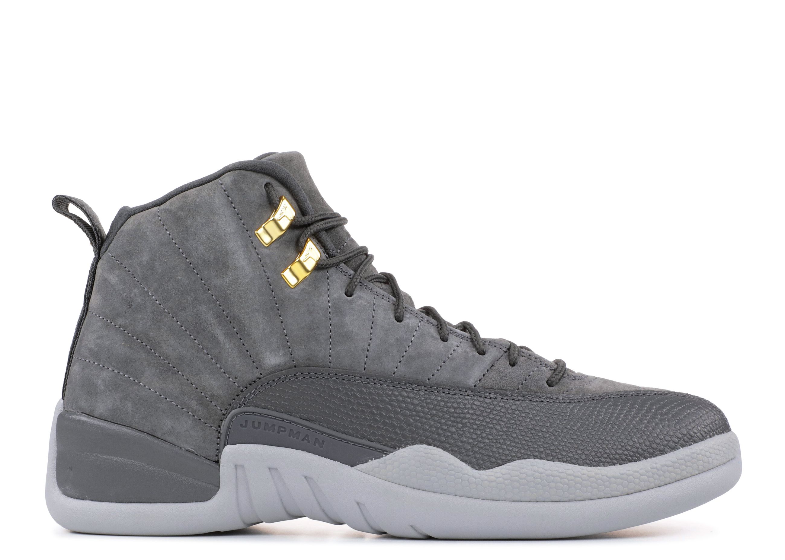Air Jordan 12 Retro 'Dark Grey' - Air Jordan - 130690 005 - dark grey ...