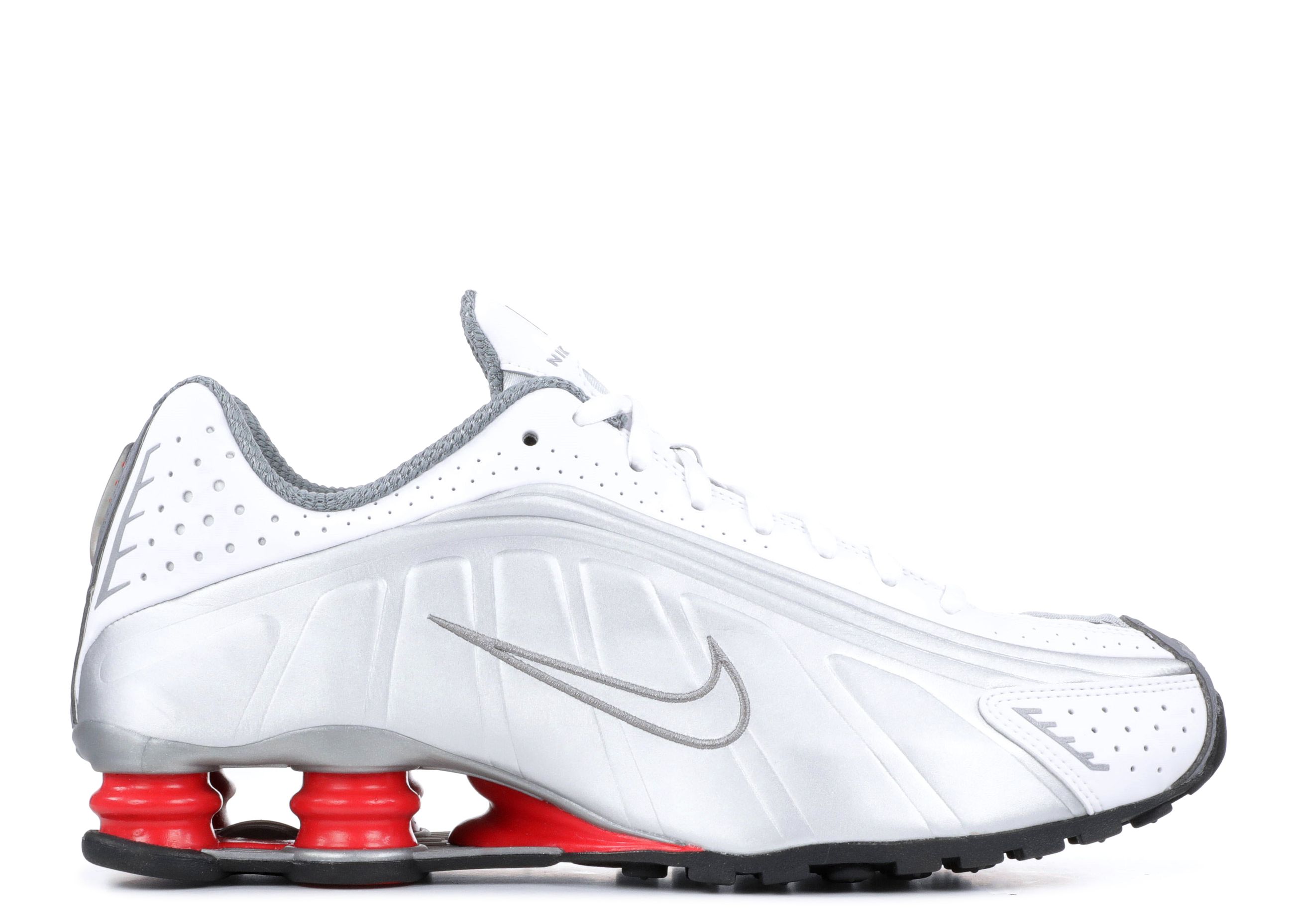 Shox R4 Retro 'Comet Red' 2019 - Nike - BV1111 100 - white/metallic ...